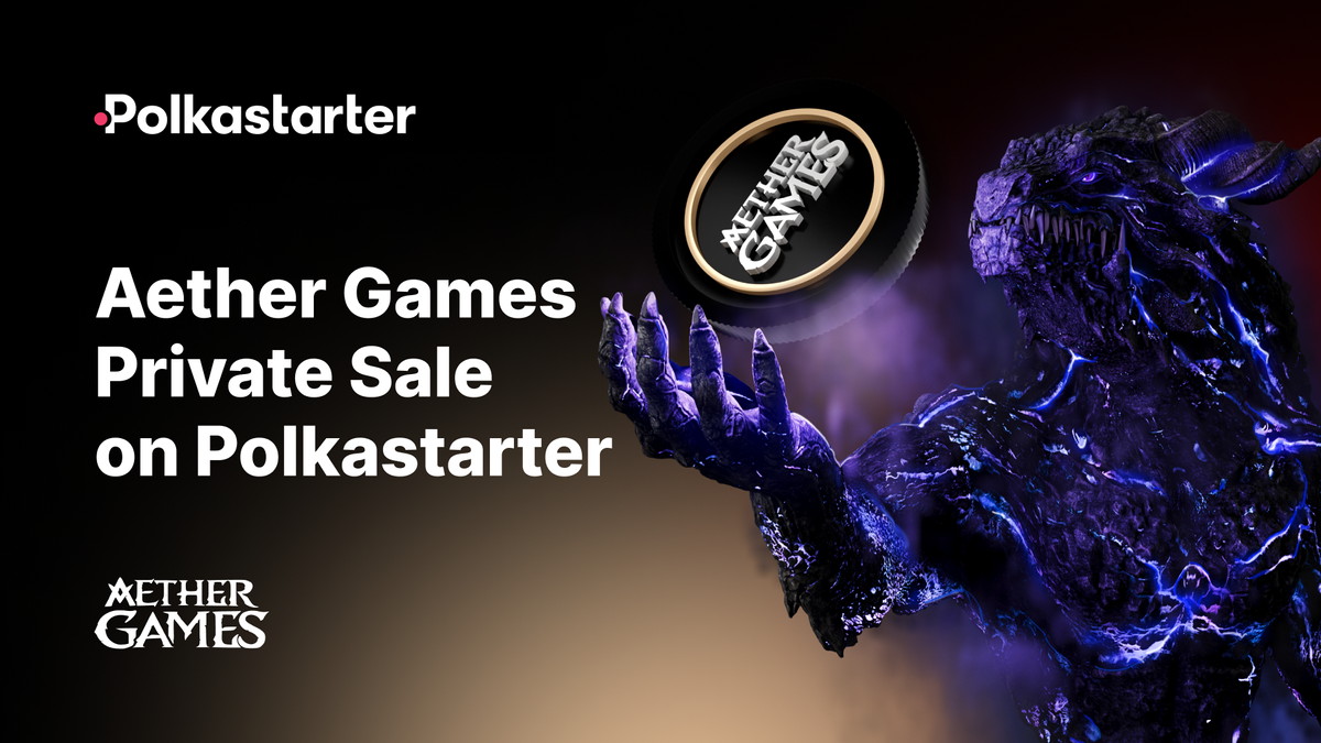 Aether Games Private Sale on Polkastarter
